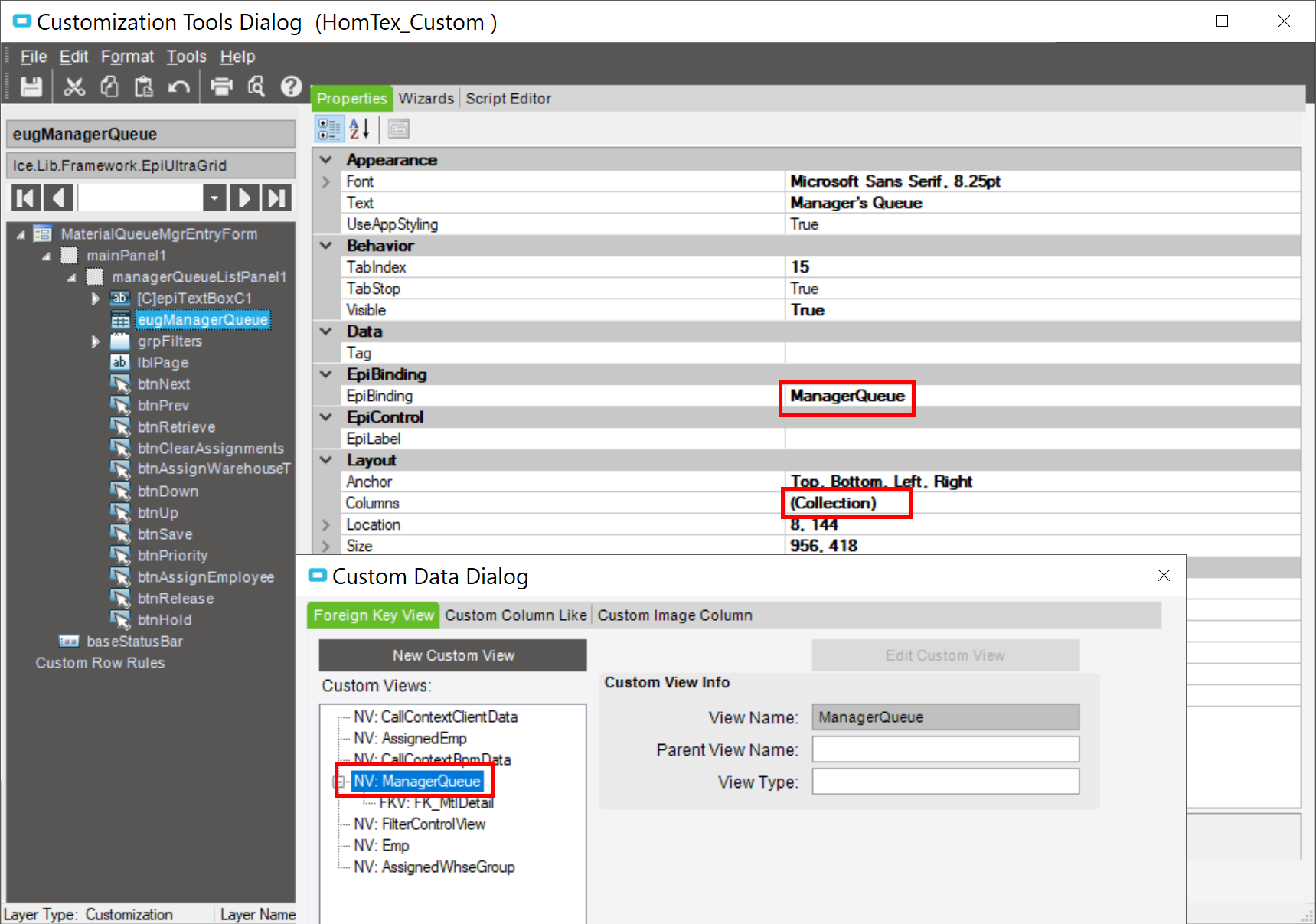 Adding a field to Material Queue Manager and Material Request Queue - Epicor ERP 10 - Epicor ...