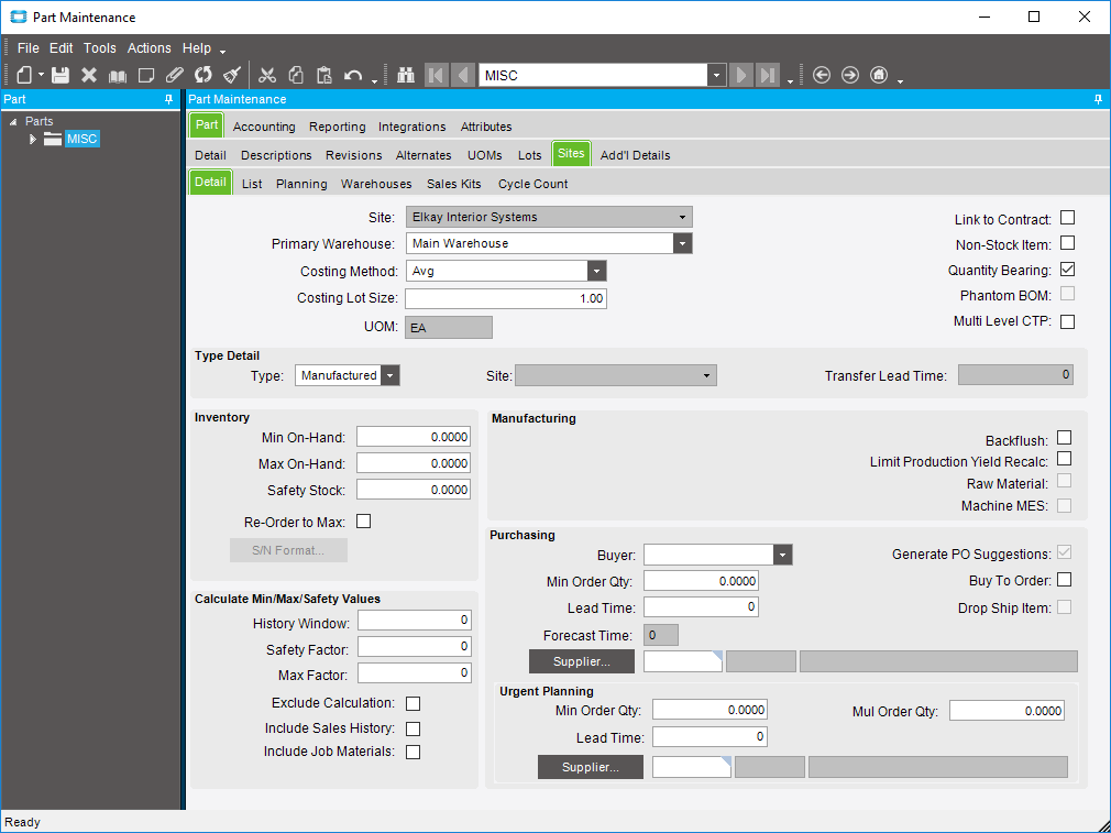 MRP Generating Suggestion for Part Not Needed - Epicor ERP 10 - Epicor ...