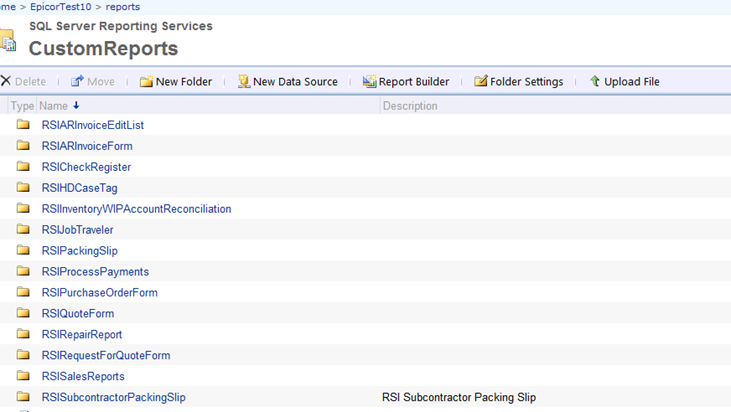 SSRS-Moving Custom Reports to new server - Epicor ERP 10 - Epicor User ...