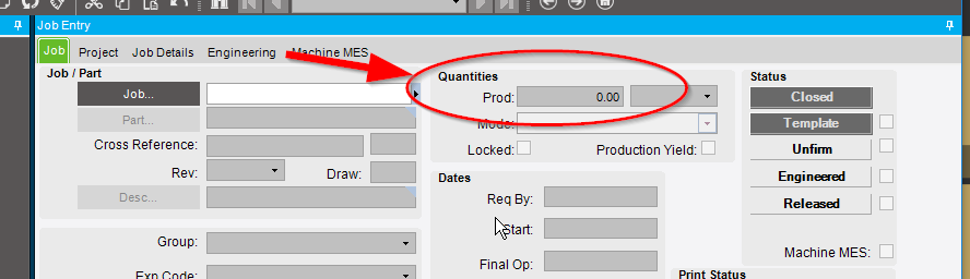 Job Entry - Auto Issued and Auto Completed - Epicor ERP 10 - Epicor ...