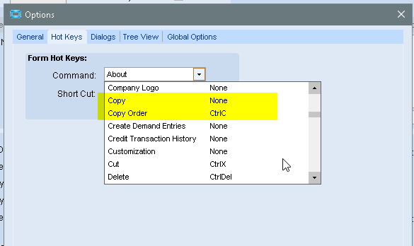 No Keyboard Shortcuts - Epicor ERP 10 - Epicor User Help Forum